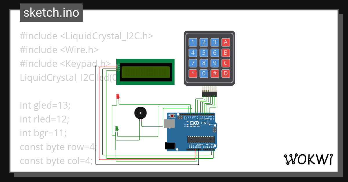 pwd - Wokwi ESP32, STM32, Arduino Simulator