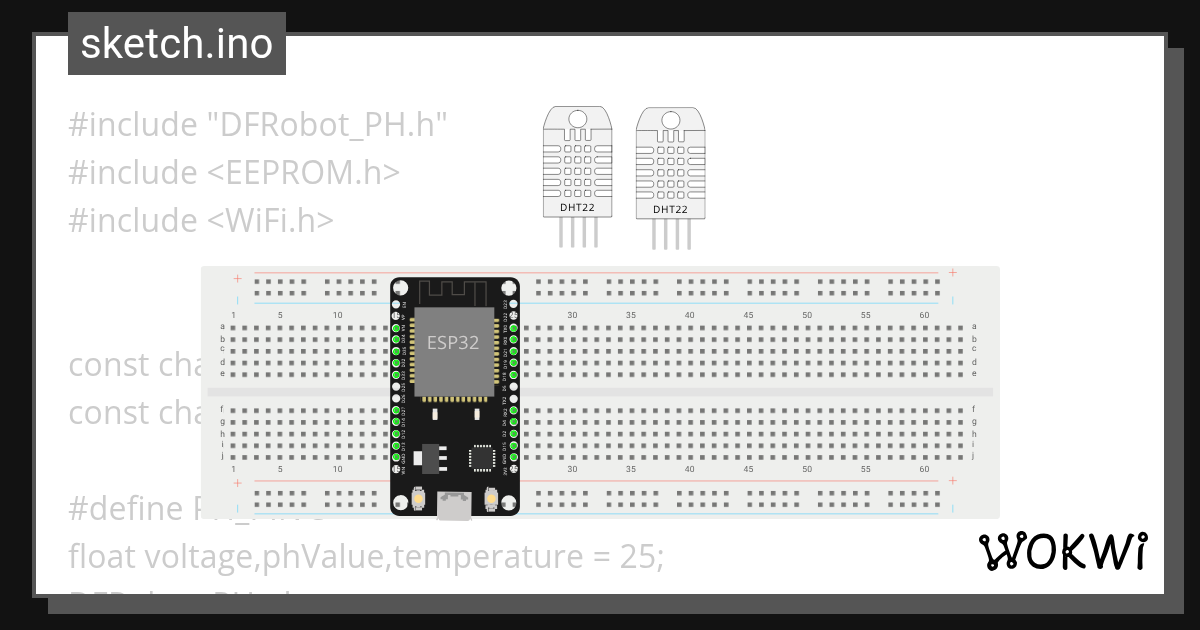 esp32 ph - Wokwi ESP32, STM32, Arduino Simulator