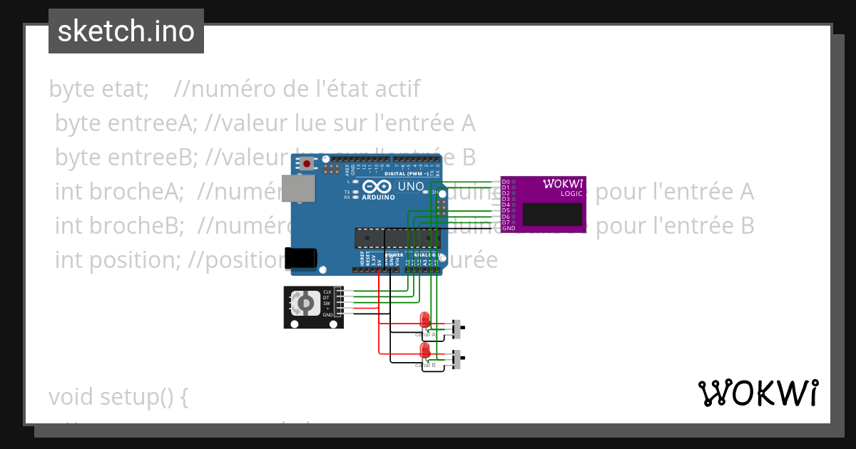 TD 2 - Wokwi ESP32, STM32, Arduino Simulator