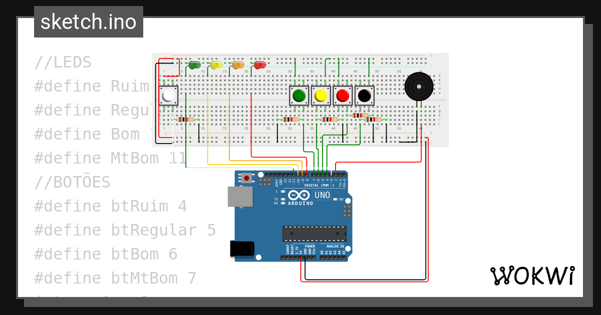 Avaliação Wokwi Esp32 Stm32 Arduino Simulator 2568