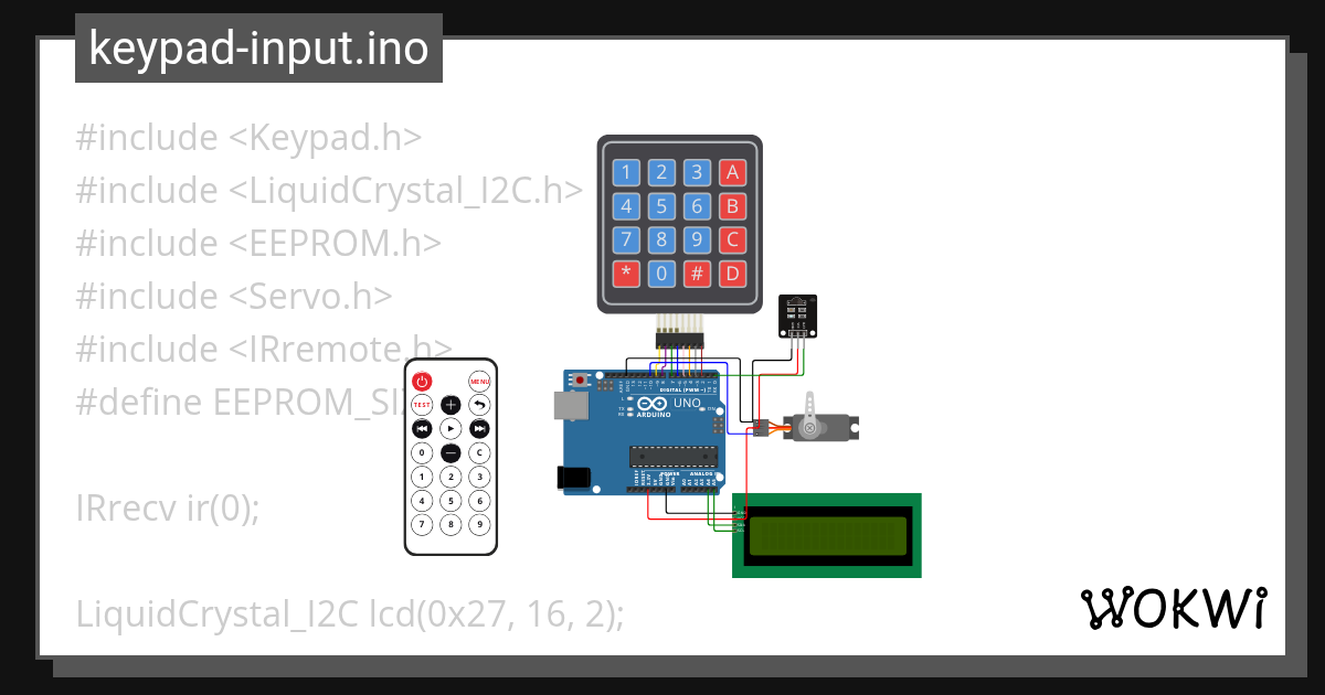 Keypad O Copy Wokwi Esp32 Stm32 Arduino Simulator 3119