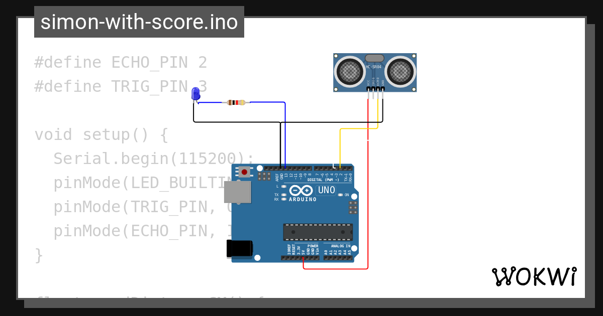 Simon With O Wokwi Esp32 Stm32 Arduino Simulator