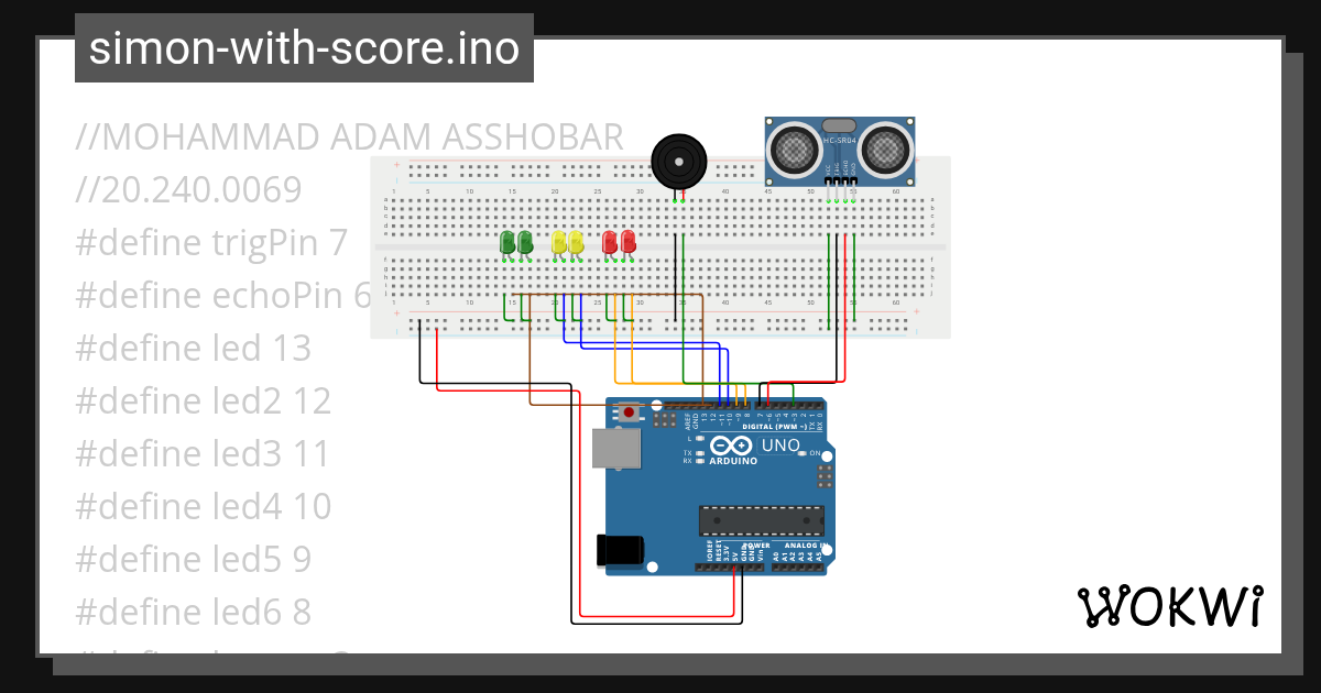 simon-with-score.ino copy - Wokwi ESP32, STM32, Arduino Simulator