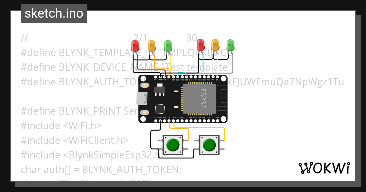 Mid term - Wokwi ESP32, STM32, Arduino Simulator