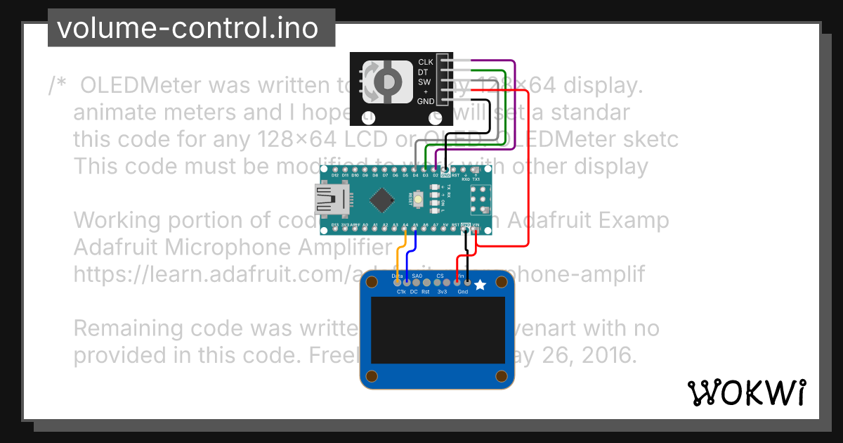 Arc_Scale_mono_Code - Wokwi ESP32, STM32, Arduino Simulator