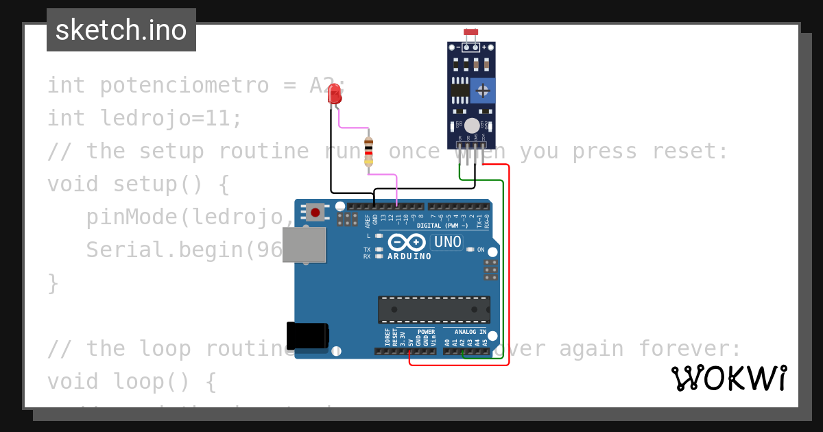 Arduino Ldr Y Led Analogico Wokwi Esp32 Stm32 Arduino Simulator