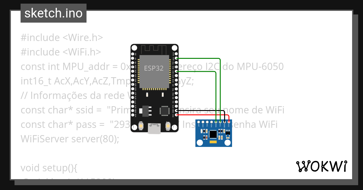 Projeto - Wokwi ESP32, STM32, Arduino Simulator