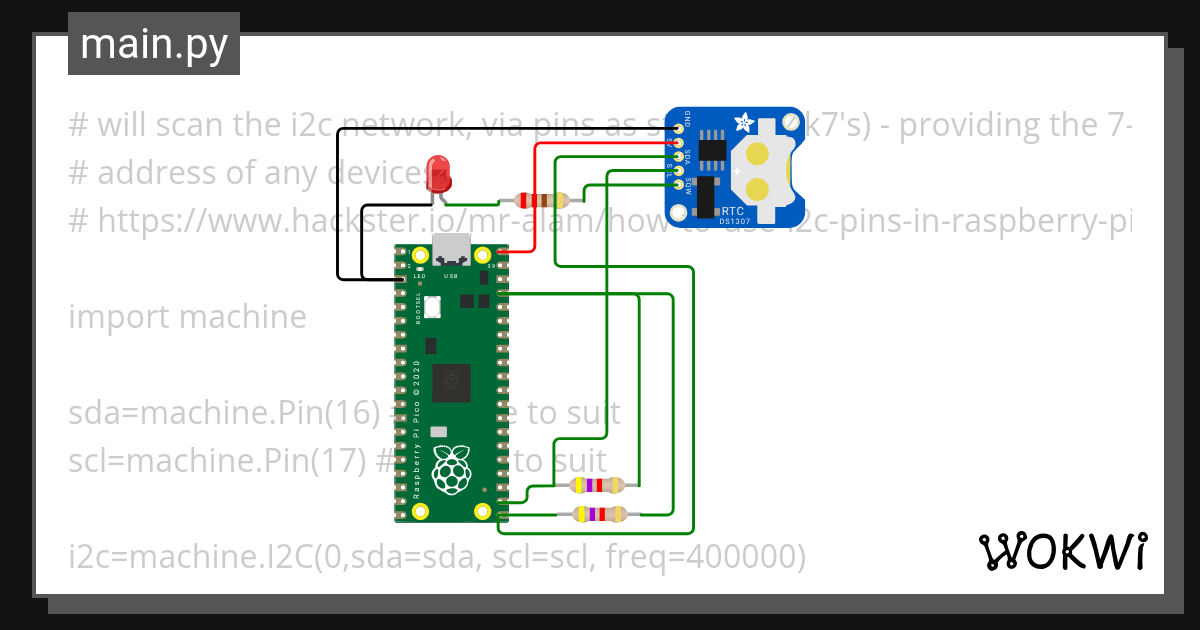 Picods1307 Wokwi Esp32 Stm32 Arduino Simulator 0807