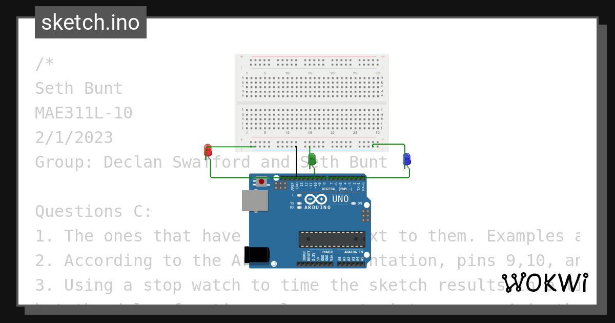 Lab1 Challenge Wokwi Esp32 Stm32 Arduino Simulator 0033