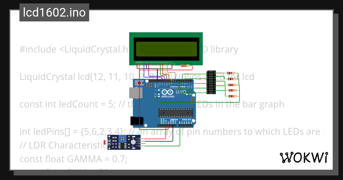 lcd1602.ino copy - Wokwi ESP32, STM32, Arduino Simulator