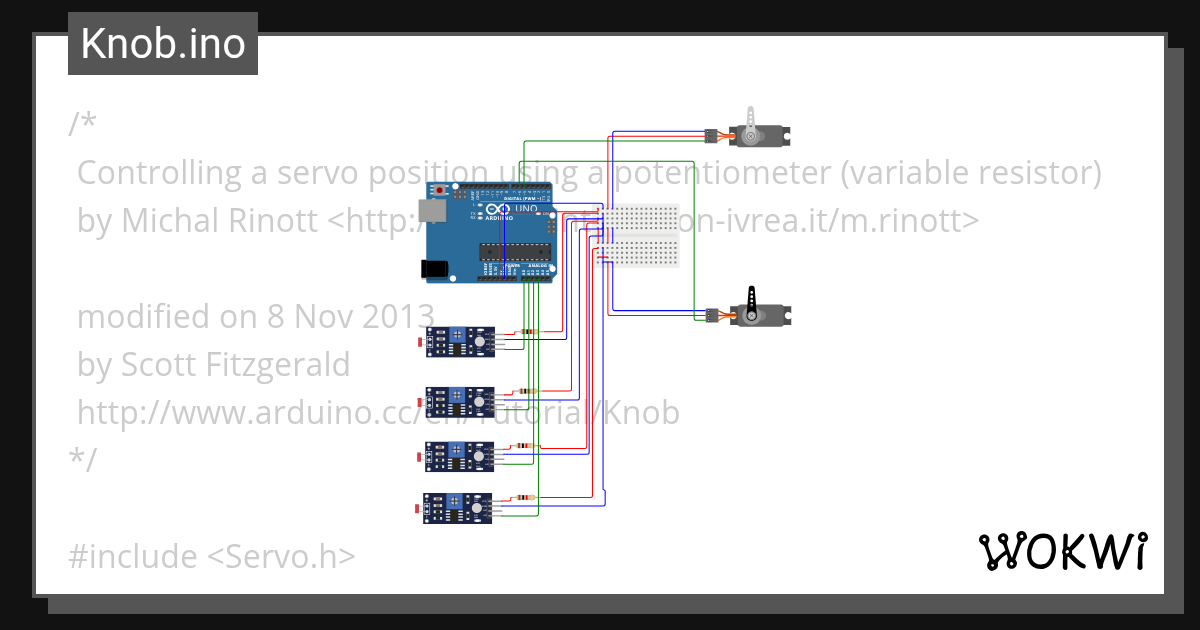 Knob.ino copy - Wokwi ESP32, STM32, Arduino Simulator