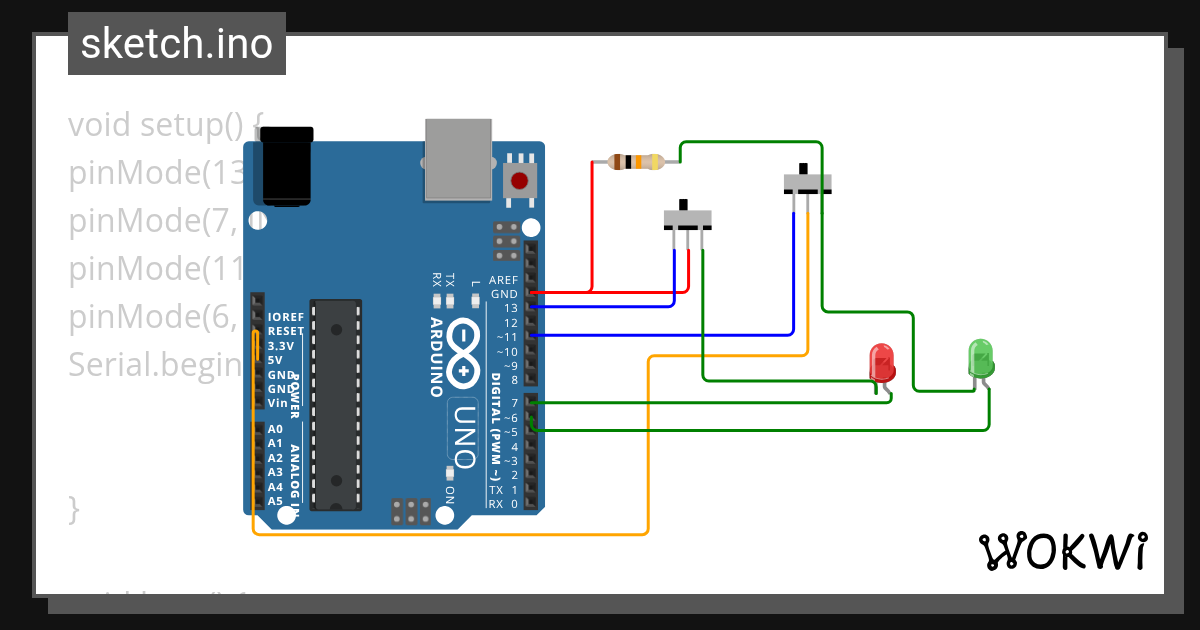 Switch Wokwi Esp32 Stm32 Arduino Simulator 0933