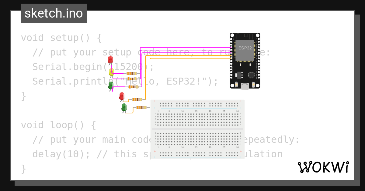 Esp32 Traffic Crossing Wokwi Esp32 Stm32 Arduino Simulator 3834