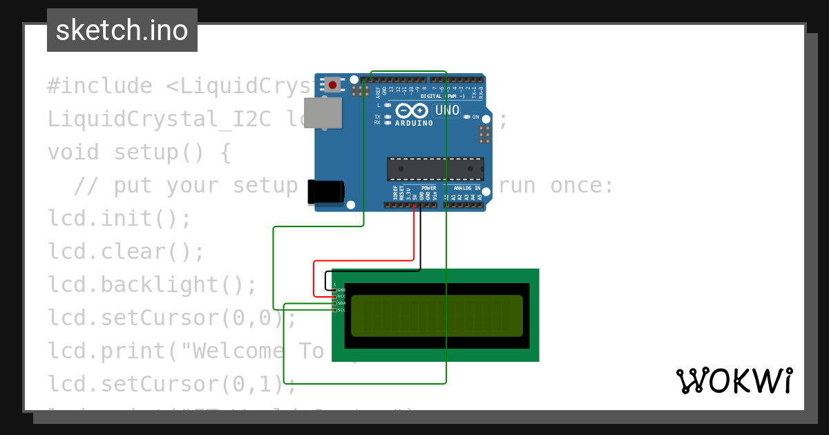 Led Display Name Wokwi Esp32 Stm32 Arduino Simulator 0294
