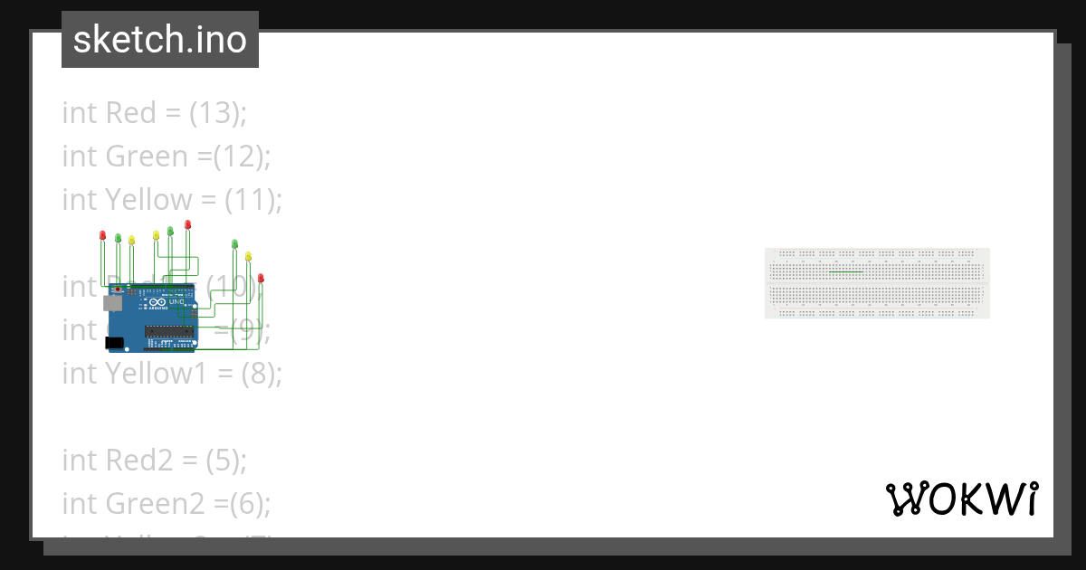 Traffic copy - Wokwi ESP32, STM32, Arduino Simulator