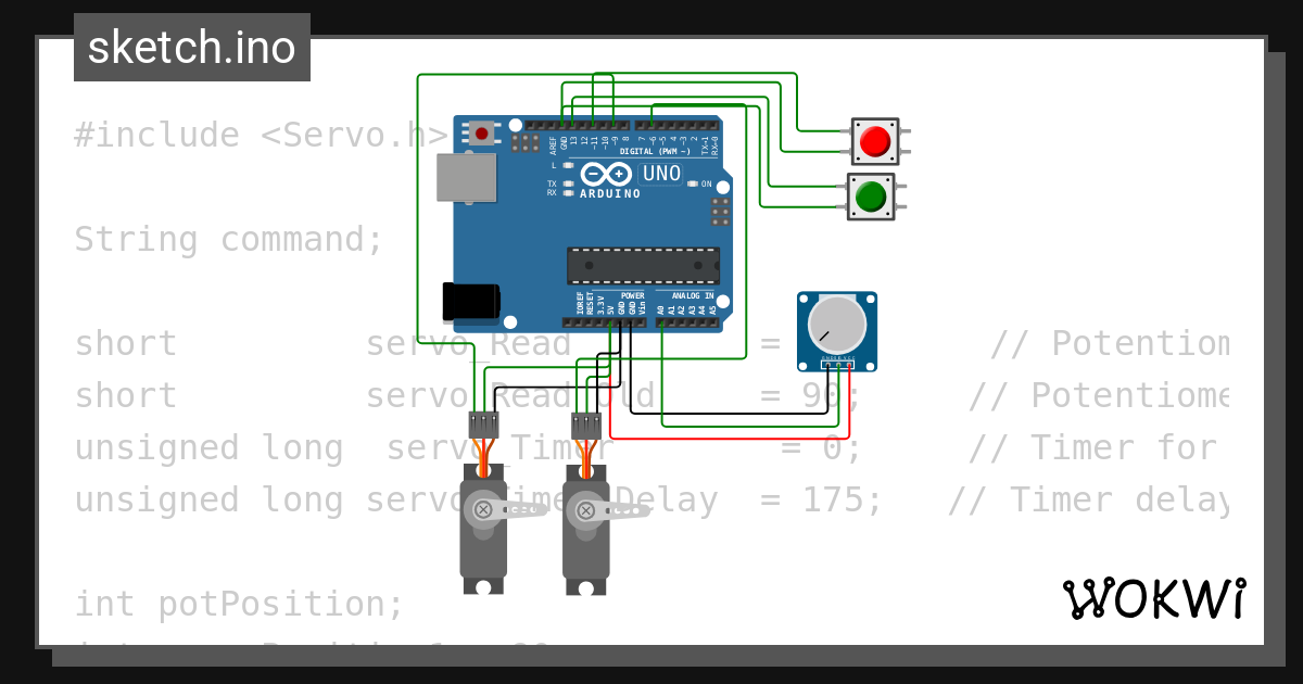 Servo For Braccio Wokwi Esp32 Stm32 Arduino Simulator 9517