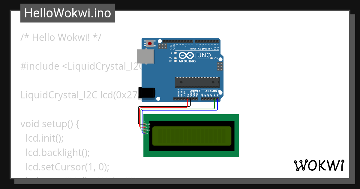 HelloWokwi.ino - Wokwi ESP32, STM32, Arduino Simulator HelloWokwi.ino - Wokwi ESP32, STM32, Arduino Simulator