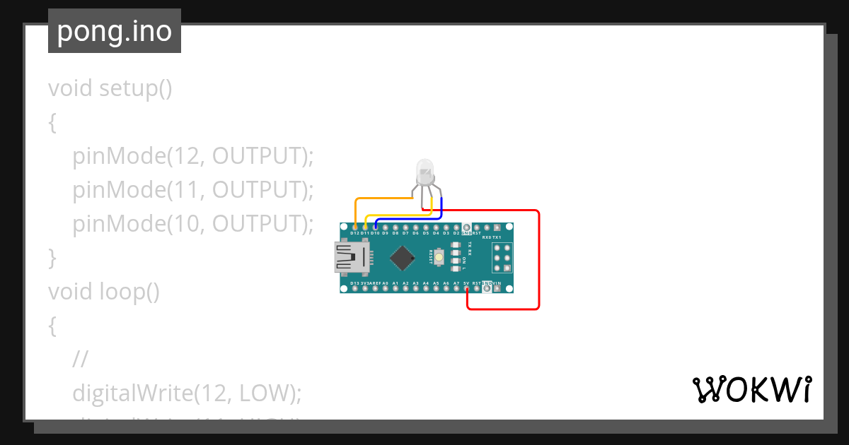 pong.ino copy - Wokwi ESP32, STM32, Arduino Simulator