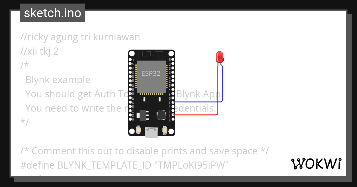 Untitled project - Wokwi ESP32, STM32, Arduino Simulator