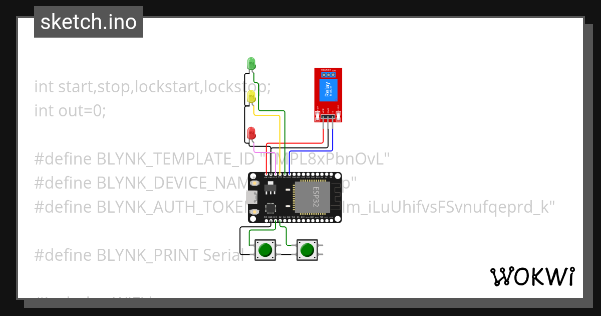 work9.1 - Wokwi ESP32, STM32, Arduino Simulator