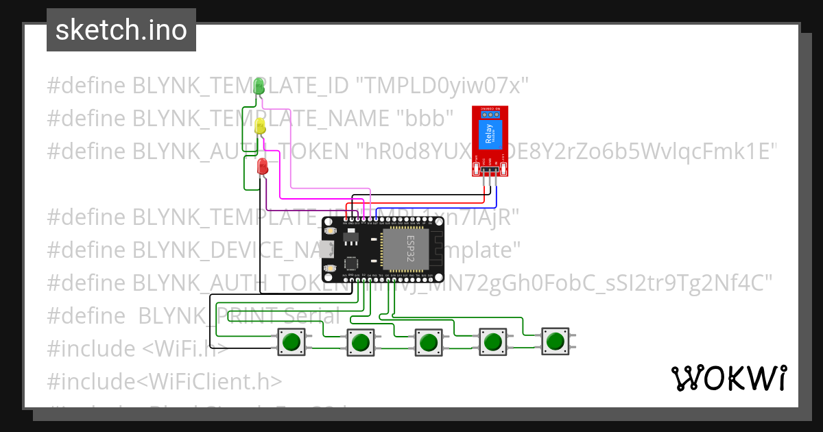 work9 - Wokwi ESP32, STM32, Arduino Simulator