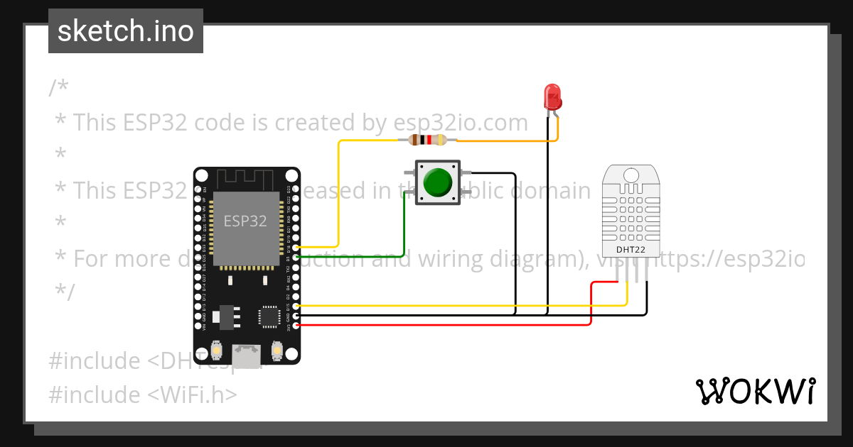 Untitled project - Wokwi ESP32, STM32, Arduino Simulator