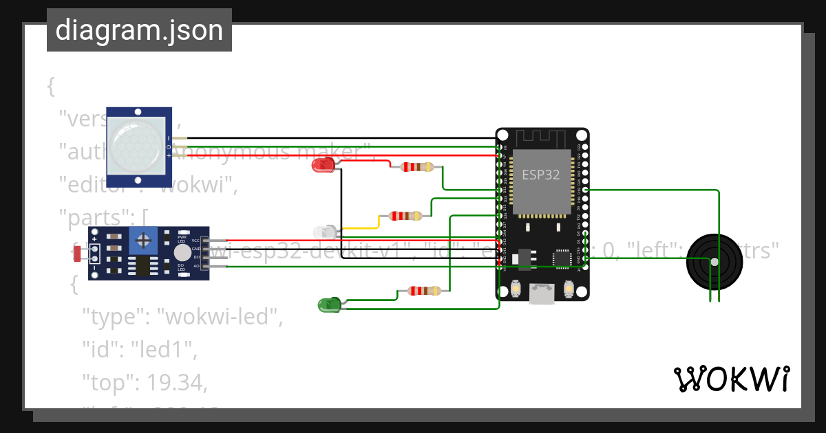 Wokwi - Online ESP32, STM32, Arduino Simulator