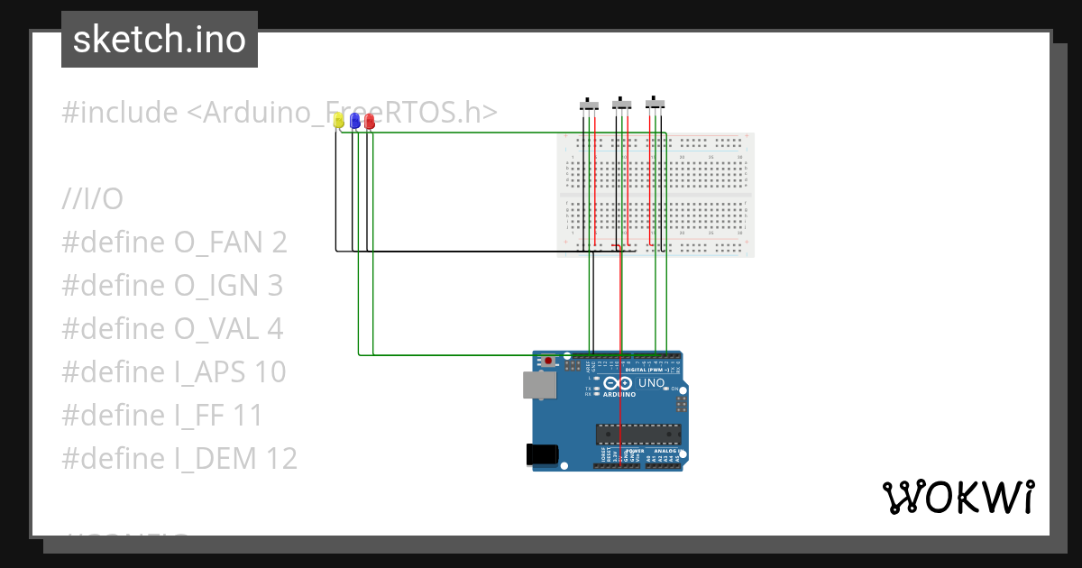 V1 - Wokwi ESP32, STM32, Arduino Simulator