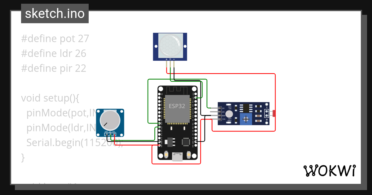 Untitled project - Wokwi ESP32, STM32, Arduino Simulator