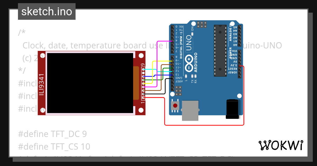 Master clock-01 - Wokwi ESP32, STM32, Arduino Simulator