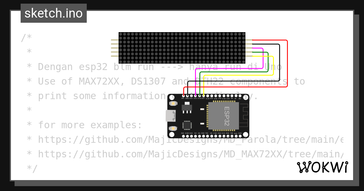 Esp32matrix Blm Bisa Wokwi Esp32 Stm32 Arduino Simulator 2442