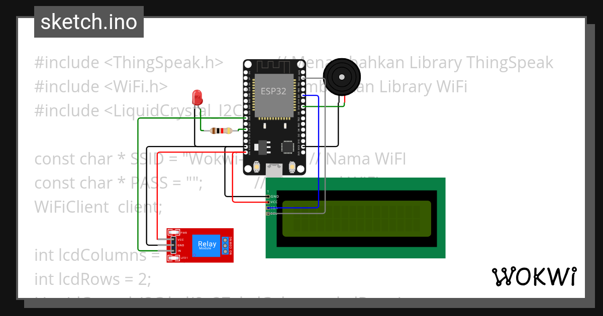 Untitled project - Wokwi ESP32, STM32, Arduino Simulator