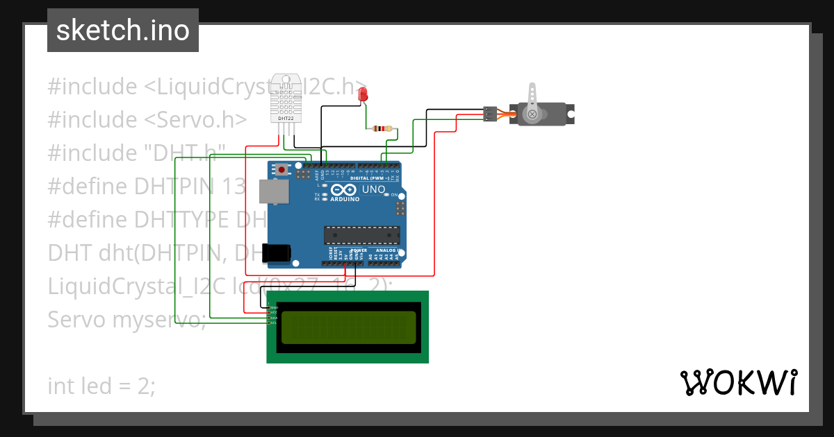 Sistem Pengering Jemuran Otomatis Wokwi Esp32 Stm32 Arduino Simulator 3522
