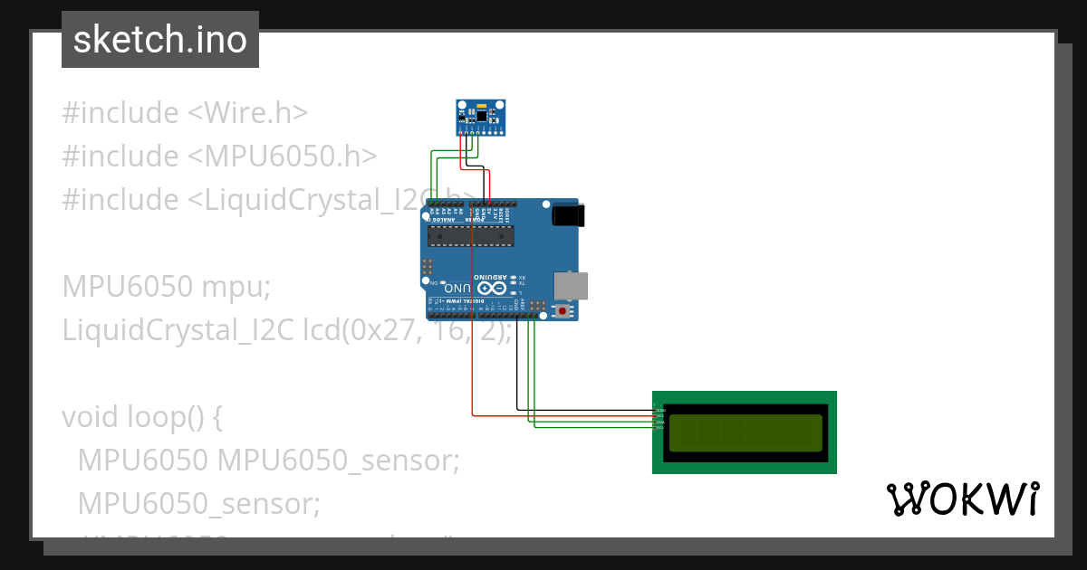 03 Mpu6050 Wokwi Esp32 Stm32 Arduino Simulator 7459