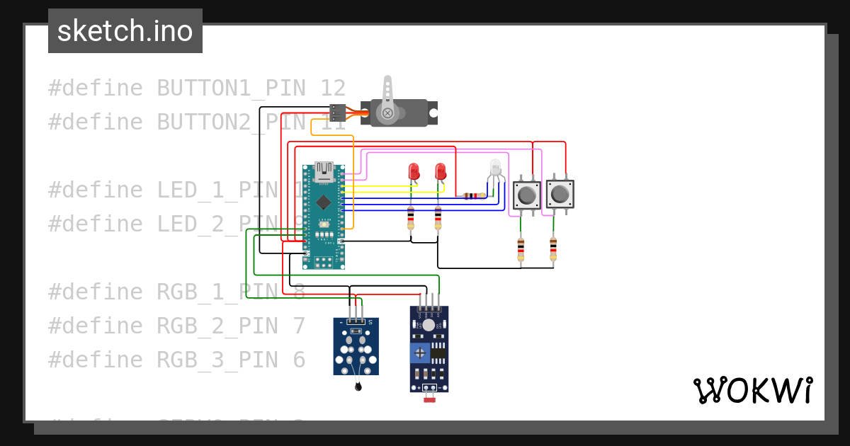 Diseño Poo Wokwi Esp32 Stm32 Arduino Simulator 8901