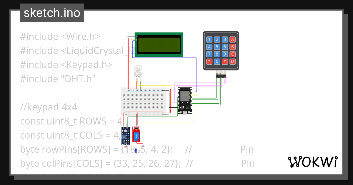Mini Project - Wokwi ESP32, STM32, Arduino Simulator