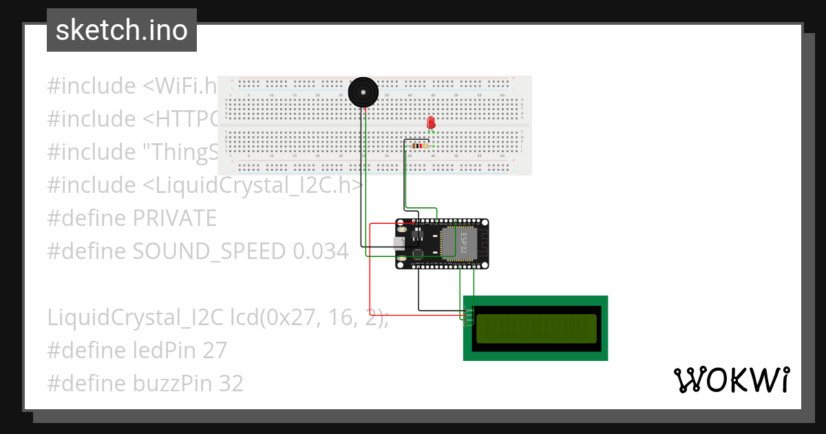 led - Wokwi ESP32, STM32, Arduino Simulator