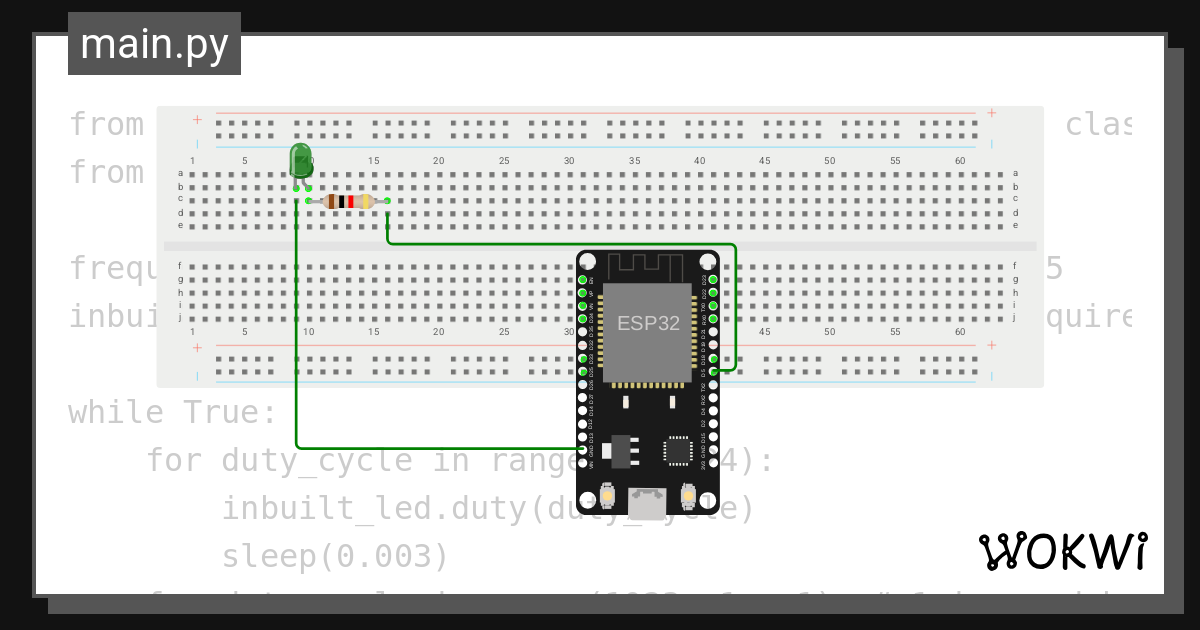 Ece283 Pwmled Wokwi Esp32 Stm32 Arduino Simulator