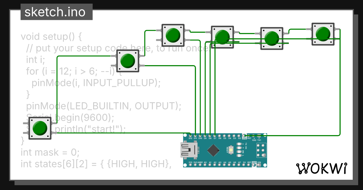Untitled project - Wokwi ESP32, STM32, Arduino Simulator