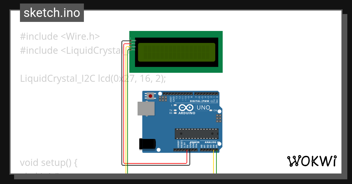 scritta_scorrevole_lcd - Wokwi ESP32, STM32, Arduino Simulator
