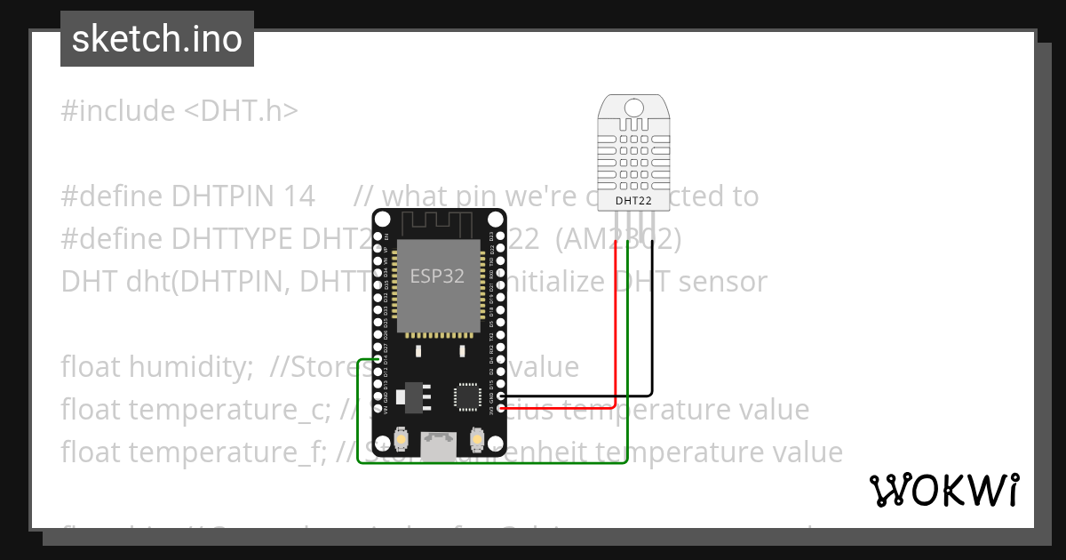 tutorial_3.1_dht - Wokwi ESP32, STM32, Arduino Simulator