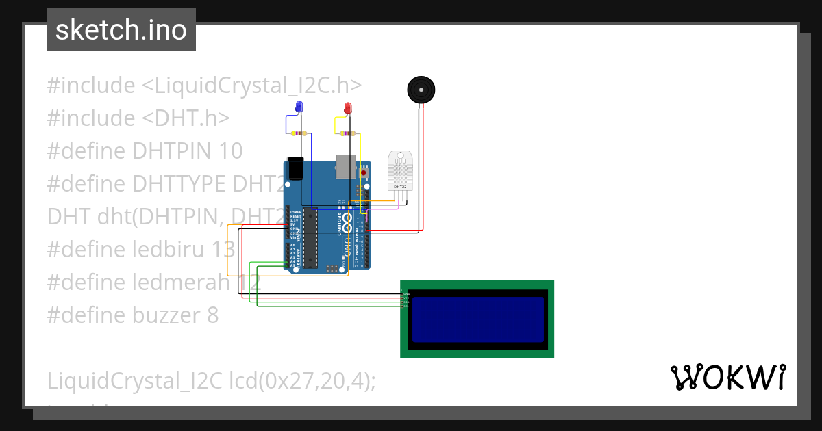 Suhu Dan Kelembaban Copy Wokwi Esp32 Stm32 Arduino Simulator 5258
