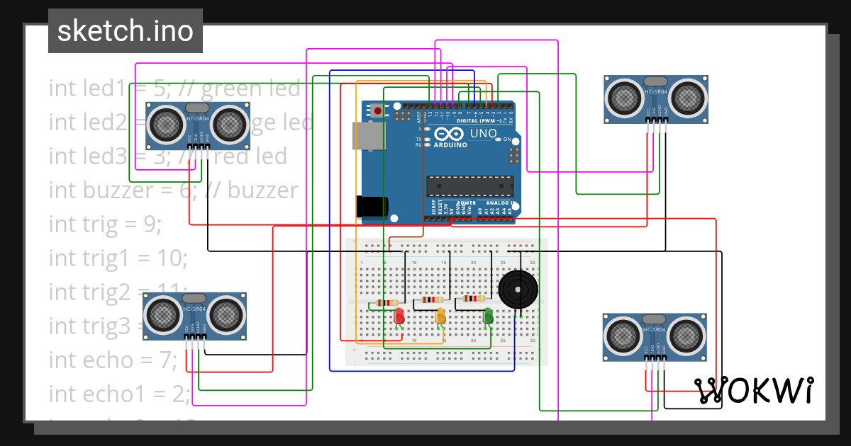 Car Pack 3 Wokwi Esp32 Stm32 Arduino Simulator 8136