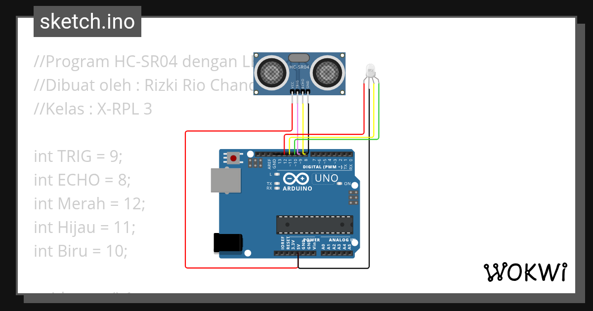 Hc Dan Led Wokwi Esp32 Stm32 Arduino Simulator 