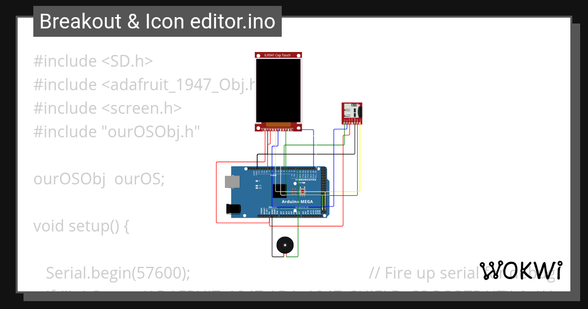 Calculator, breakout & Icon editor - Wokwi ESP32, STM32, Arduino Simulator