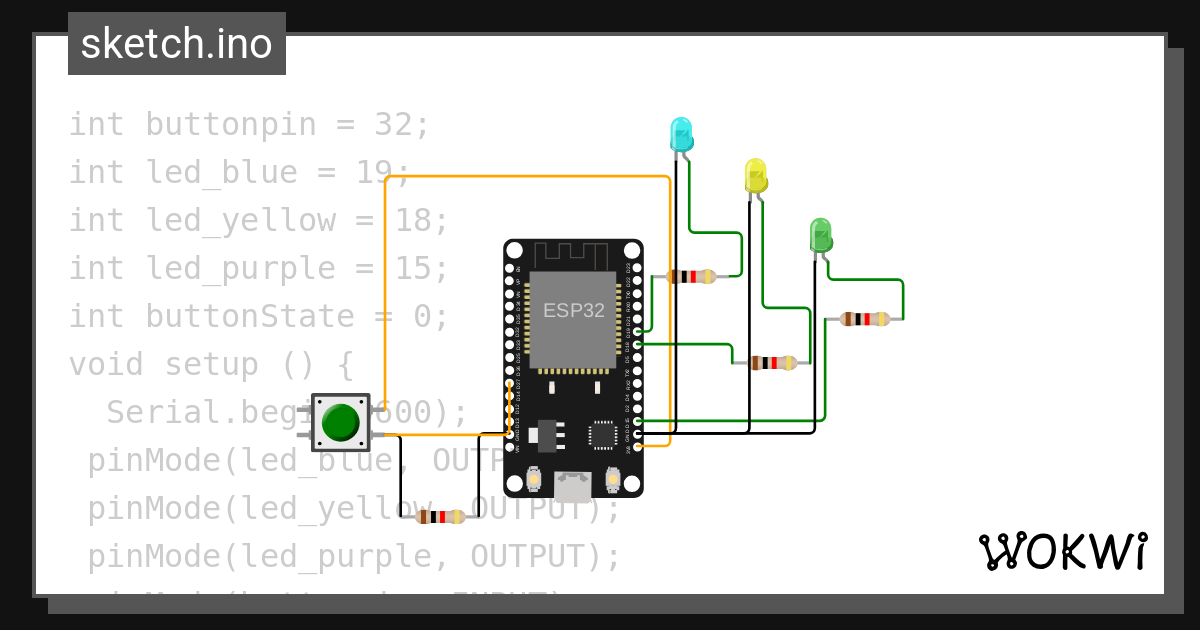 ดาราวดี Wokwi Esp32 Stm32 Arduino Simulator