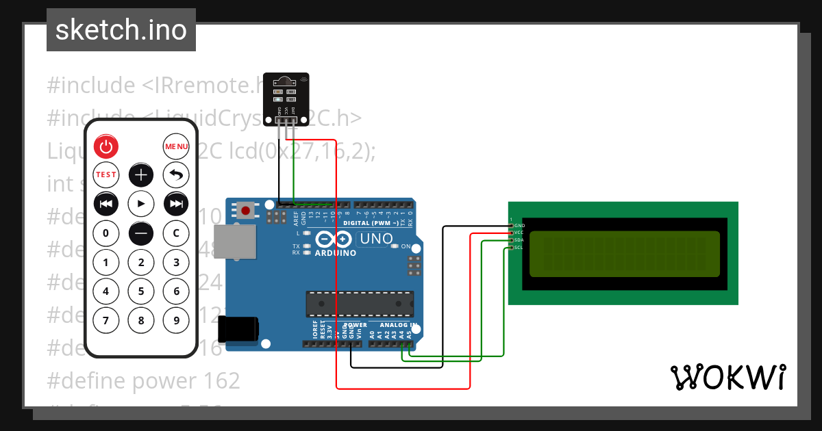 remote lcd - Wokwi ESP32, STM32, Arduino Simulator