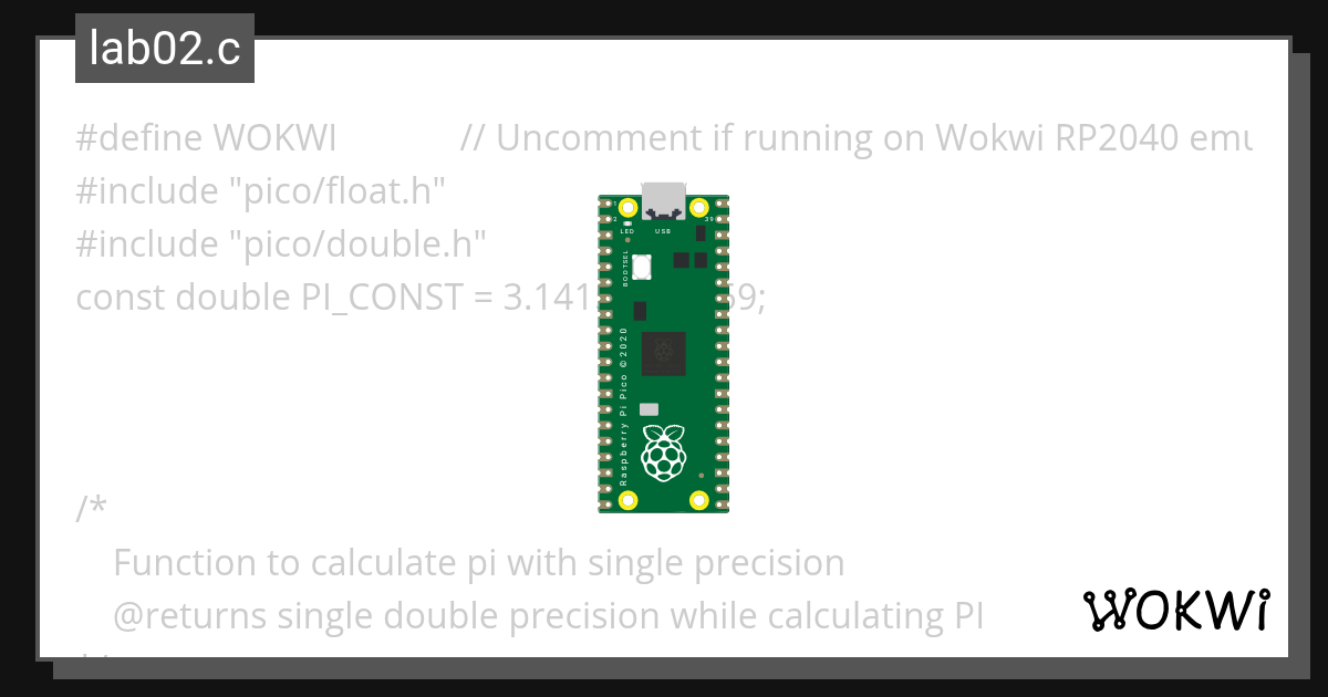 lab2 - Wokwi ESP32, STM32, Arduino Simulator