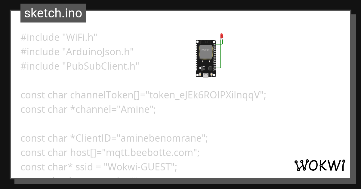 Amine ben omrane - Wokwi ESP32, STM32, Arduino Simulator