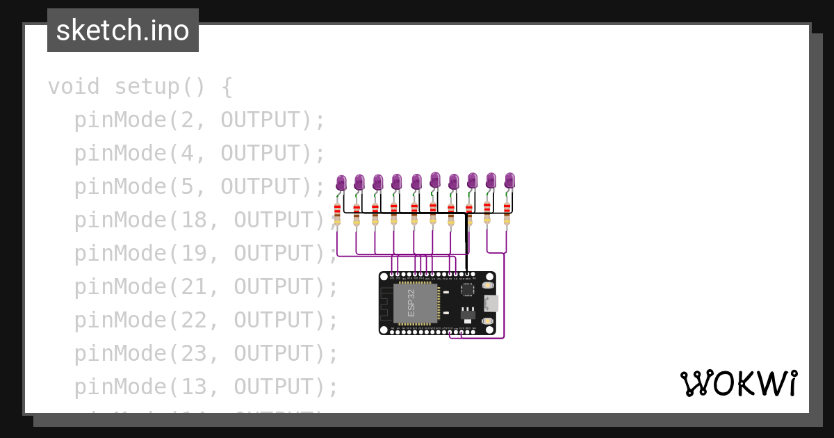Práctica 5 Wokwi Esp32 Stm32 Arduino Simulator 5979